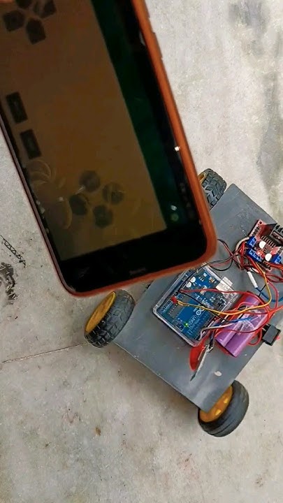 Mobile Bluetooth Control Car Using Arduino #trending #arduino #diy # ...
