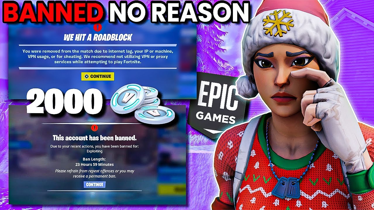 WHY Epic Banning Fortnite Players For NO REASONS! Fortnite Account ...