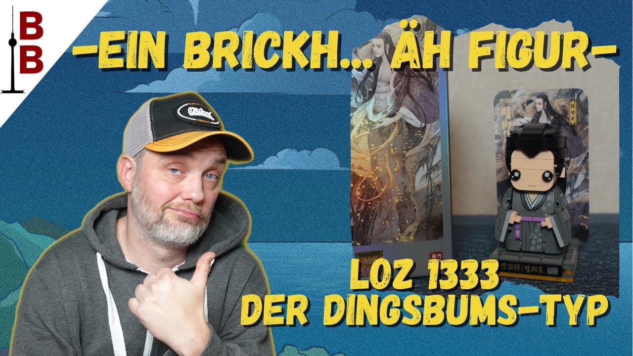 Ich nenne es: Die Figur LOZ 1333 YingYang Master Figur Brickhead - YouTube