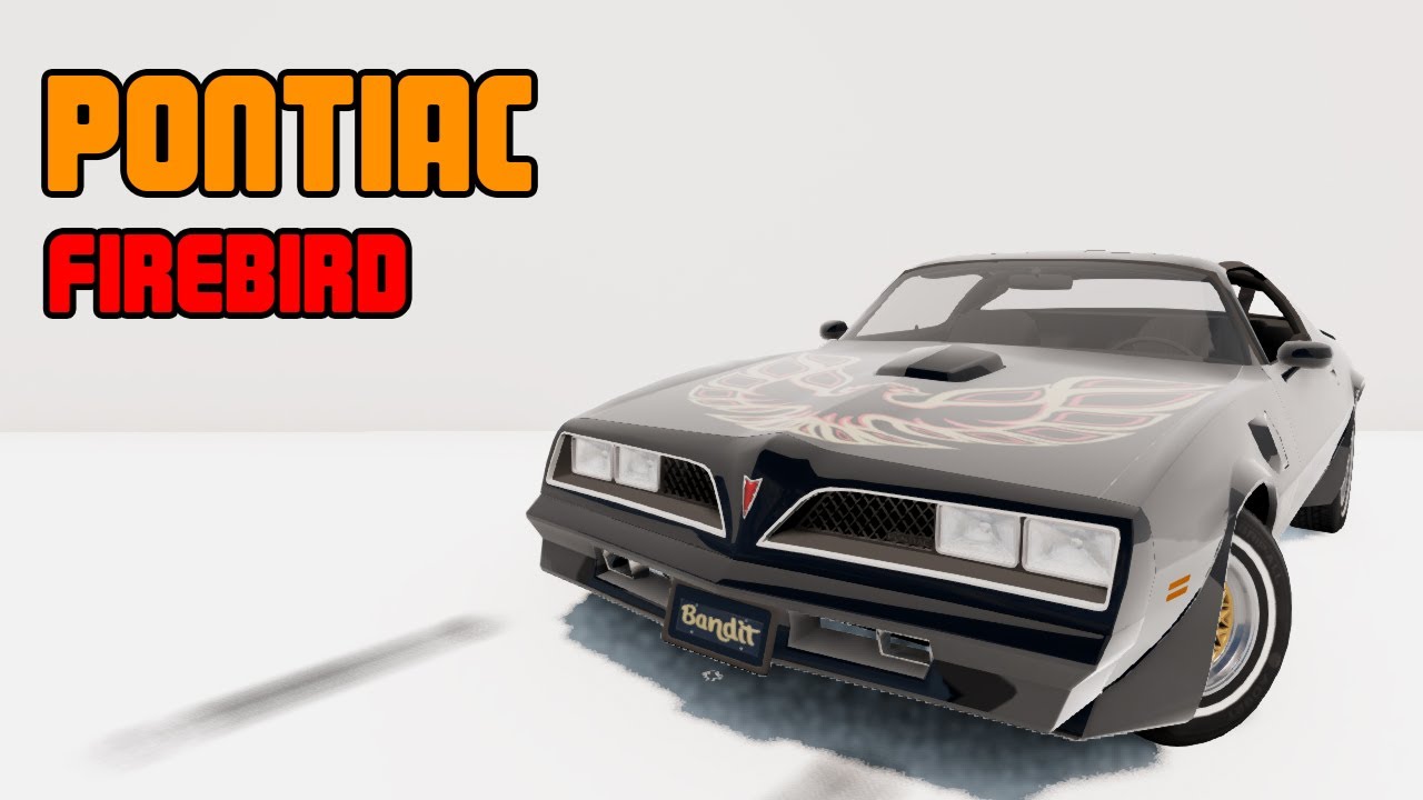 Мод Pontiac Firebird для BeamNG.drive - YouTube
