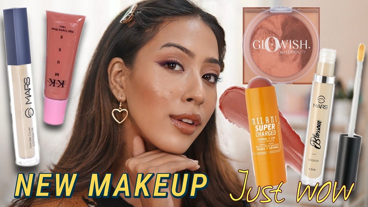 Testing New Makeup Haul + Try on | Affordable and High End - YouTube