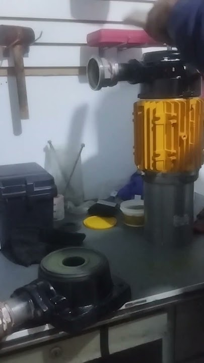 mantenimiento bomba de agua multietapa espa 5.5hp - YouTube