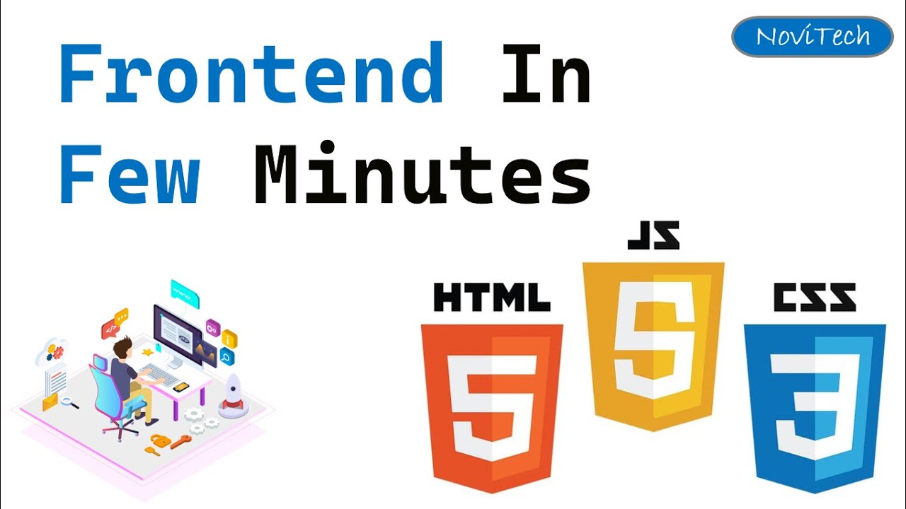 Frontend In Few Minutes Html Css Js Tamil Youtube