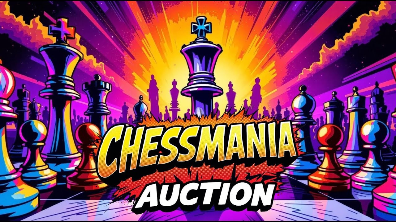 Chess Mania 2025 Auction Day Stream - YouTube