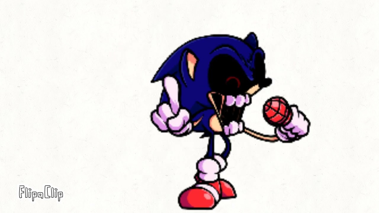 Sonic.exe fnf 5.0 poses - YouTube