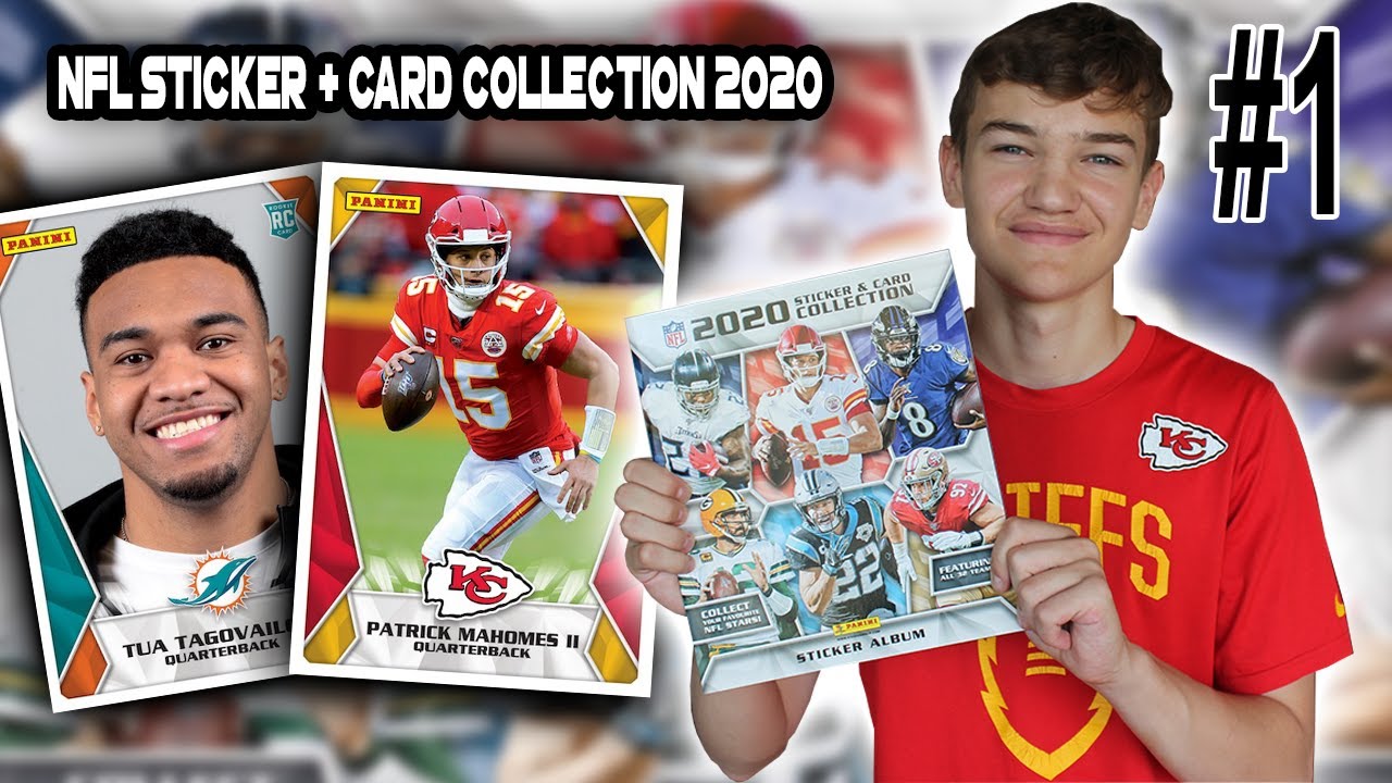 Es geht LOS! | #1 NFL Sticker & Card Collection 2020 - YouTube