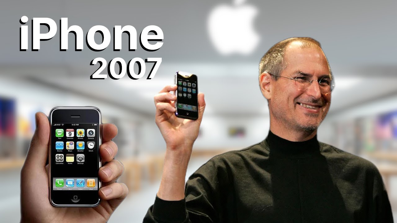 iPhone (2007), pierwszy SMARTFON | Apple Muzeum PL 🇵🇱 - YouTube