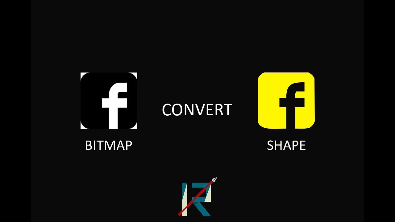 Trick...!!! Bitmap convert to Shape In Photoshop - Facebook - change ...