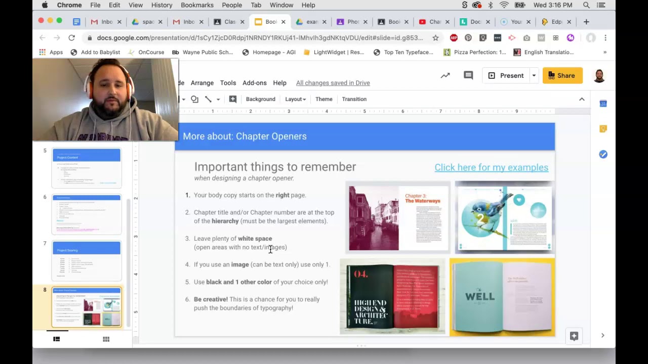 Chapter Opener - Book Design Project - YouTube