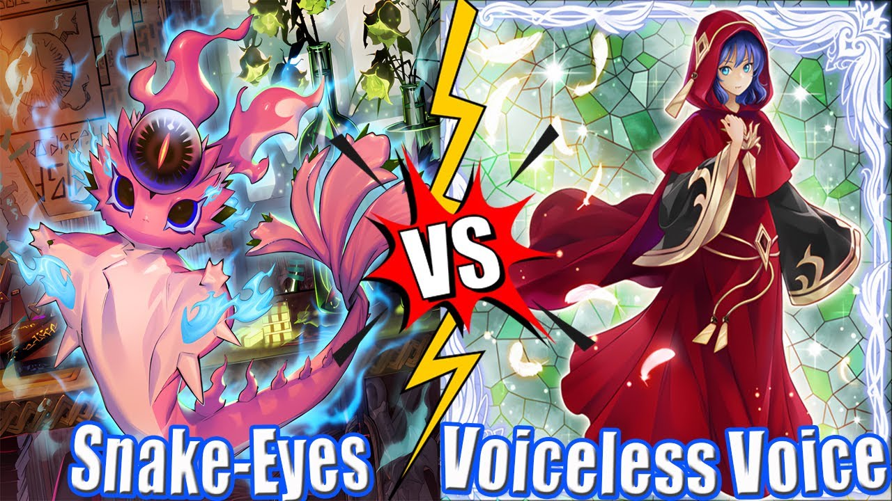 Snake-Eye Fire King vs Voiceless Voice - High Rated DB Yu-Gi-Oh! 2024 ...