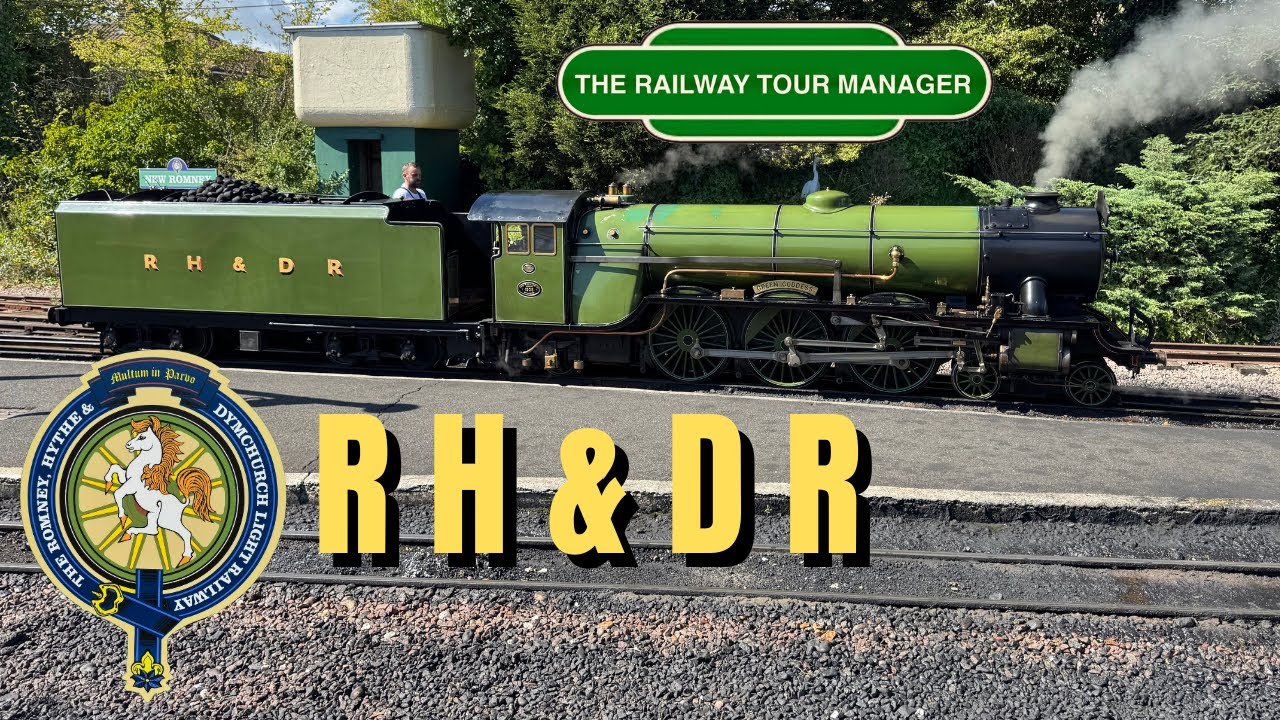 Your epic cab ride/driver's view on the diminutive RHDR in Kent with ...