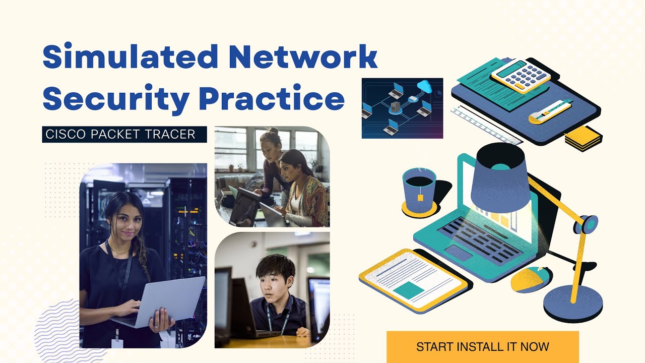 Simulated Network Security Practice: Install Cisco Packet Tracer - YouTube