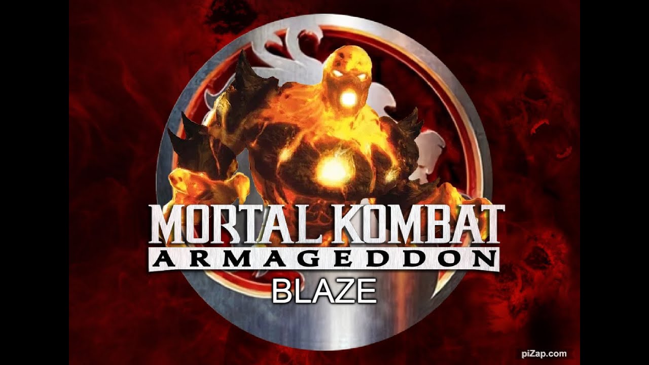 Mortal Kombat Armageddon (PS2) - Blaze Arcade Ladder - YouTube