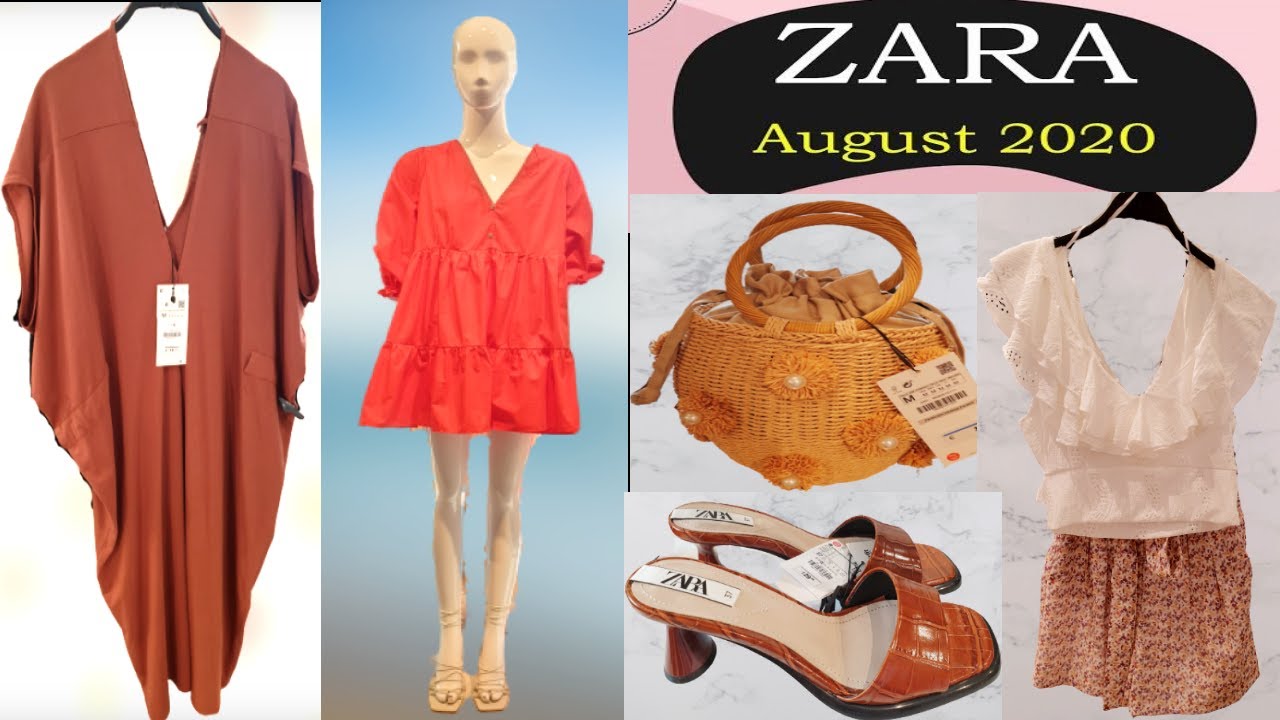 ZARA NEW IN SUMMER COLLECTION | AUGUST 2020 | Zara Virtual Shopping ...