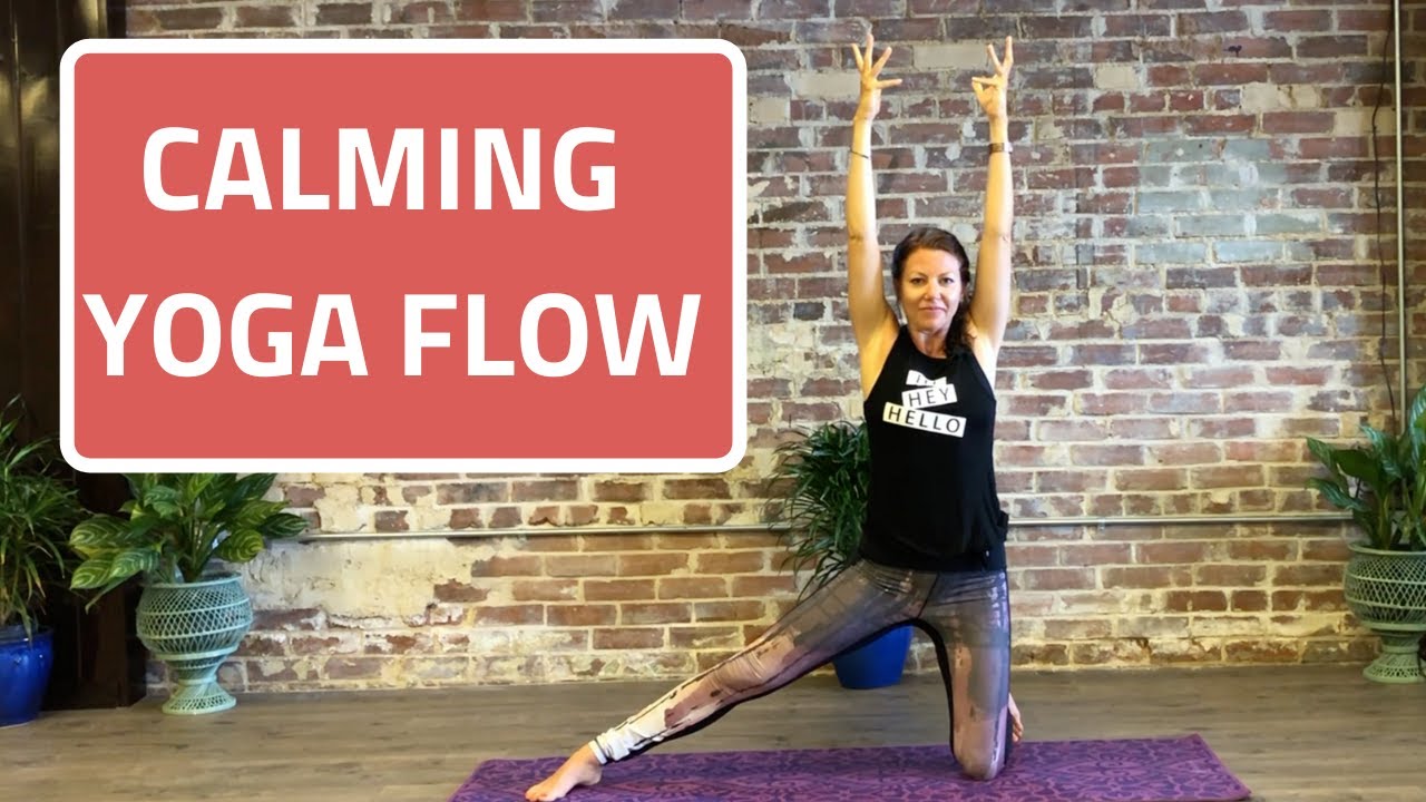 Calming Yoga Class I Yoga for Stress Relief - YouTube