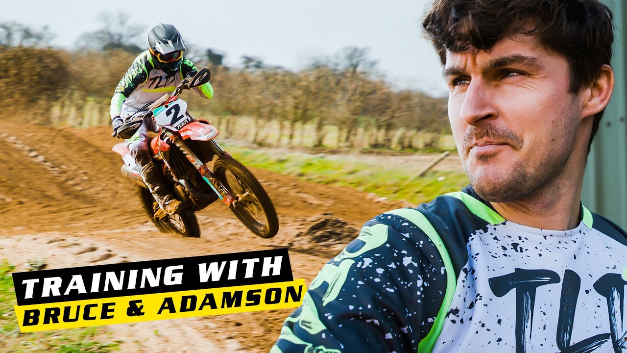 Home track training with Bobby Bruce, John Adamson and Mark Eastwood ...