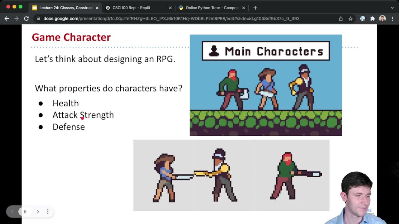 CSCI100: Lecture 24.1 - Classes - YouTube