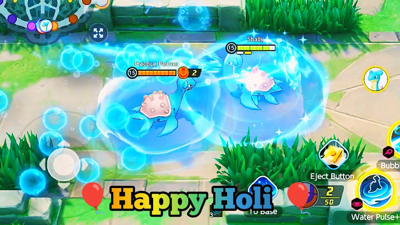 Happy Holi Everyone🎈Holi With My Pokemon 😻 - YouTube