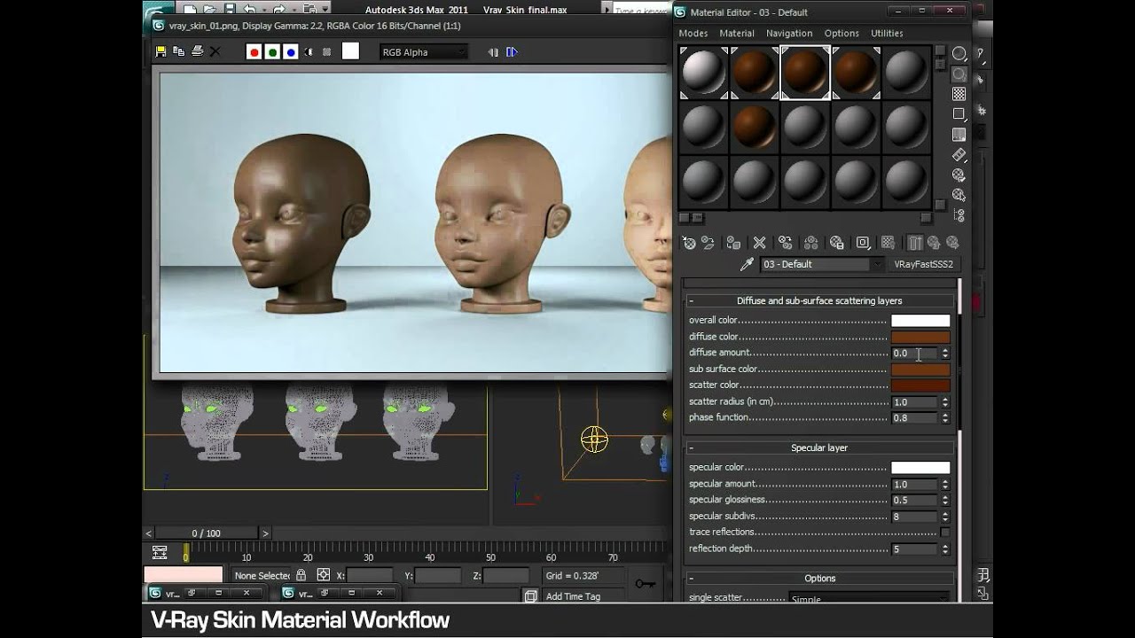Skin Material Workflow - YouTube