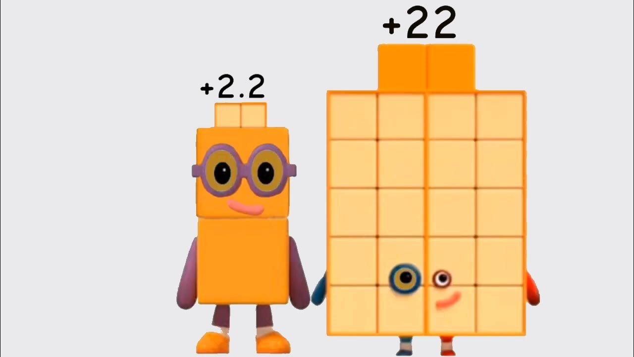 NUMBERBLOCKS 22 COMPILATION | STARTING FROM NUMBER 22 AND BEYOND - YouTube