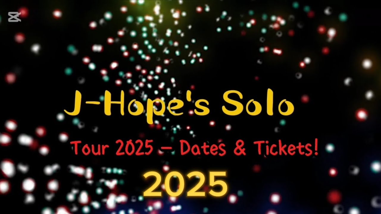 J-Hope’s First Solo Tour: Hope on the Stage – Dates & Ticket Info! # ...