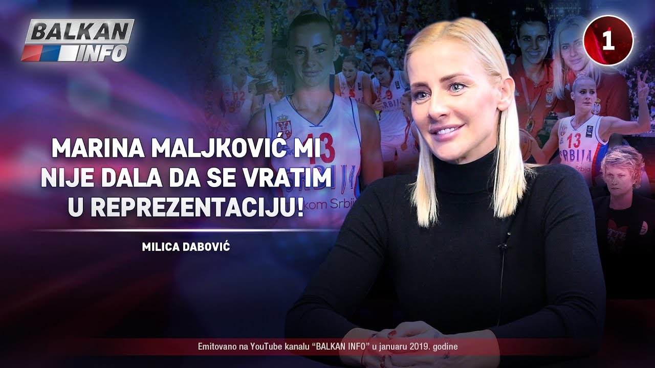 INTERVJU: Milica Dabović - Marina Maljković mi nije dala da se vratim u ...