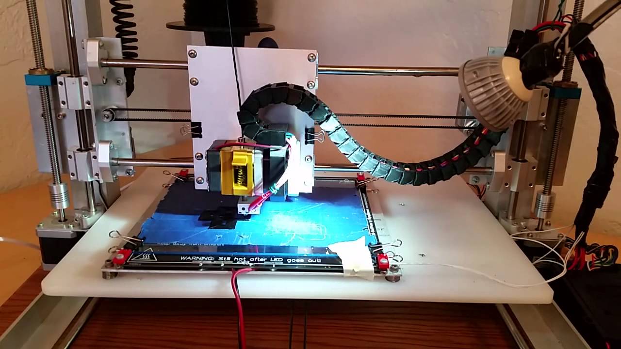 Prototype Al-Mark 1 Homemade 3d printer for less than $200 dollars ...