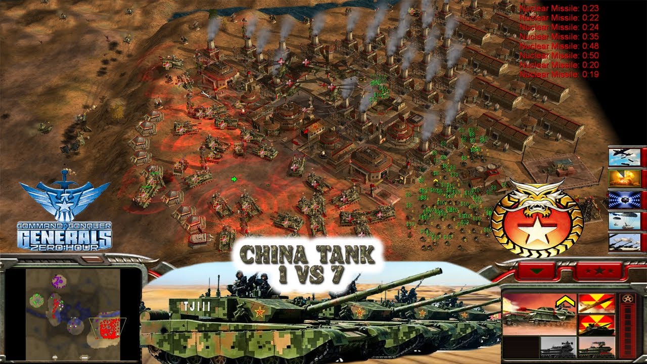 China Tank General 10K GOLD $$$ - Command Conquer & Generals Zero Hour ...
