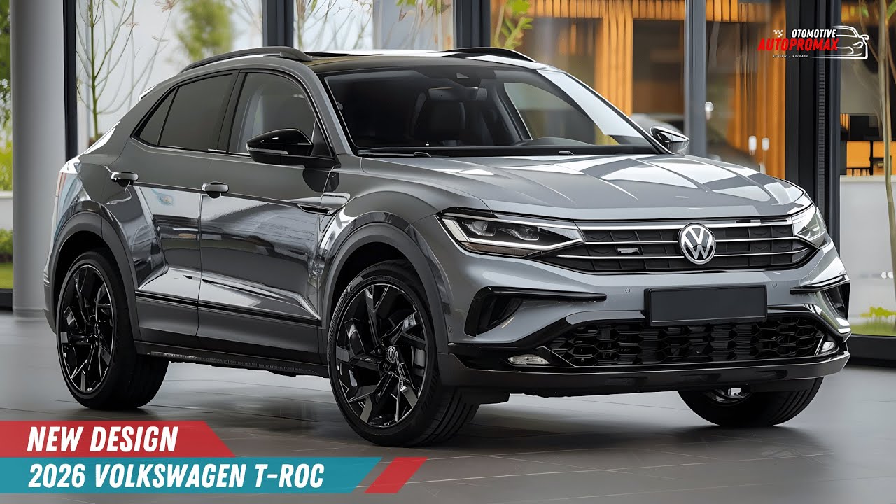 2026 Volkswagen T‑Roc First Look: Style Meets Performance - YouTube