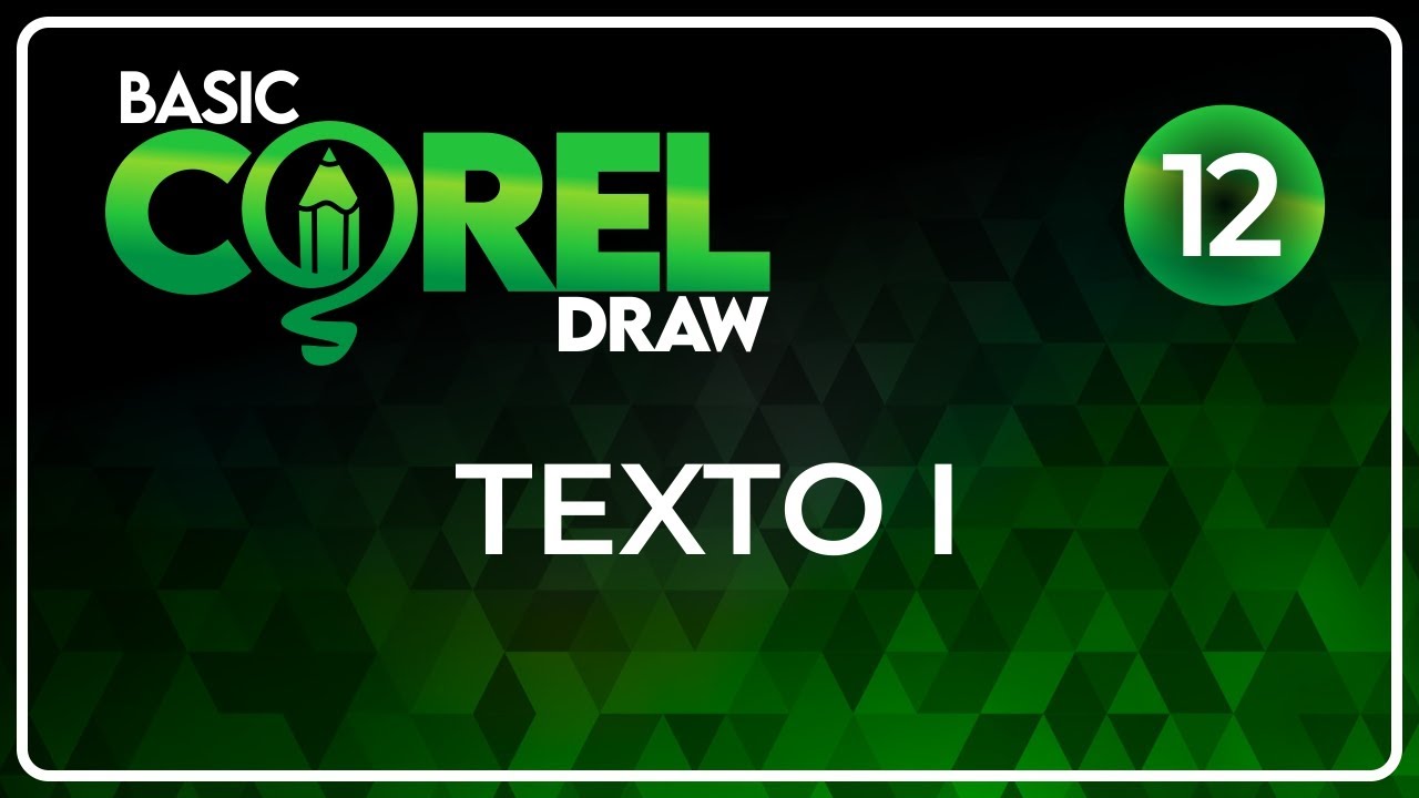 Corel Draw Básico - Texto - YouTube