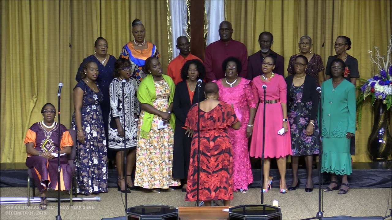New Years Eve 2019 - RevivalTime Assembly Senior Choir - YouTube