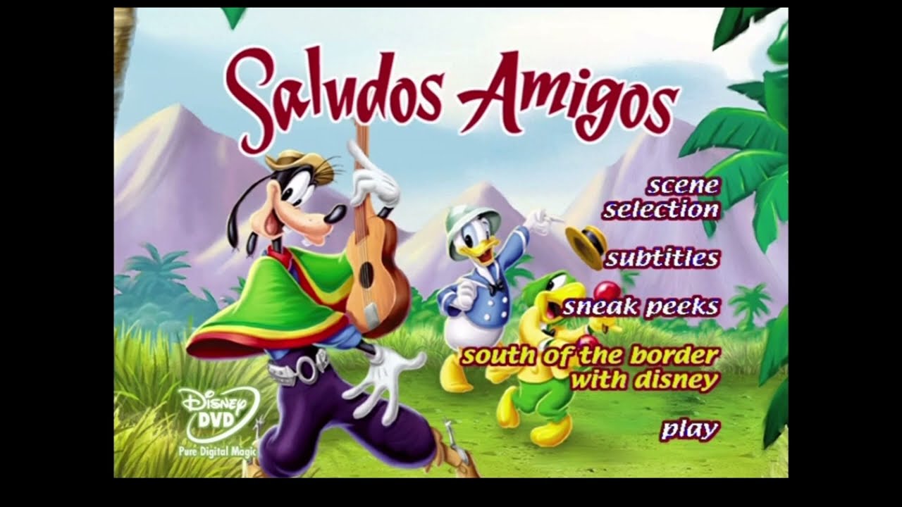 Saludos Amigos Dvd