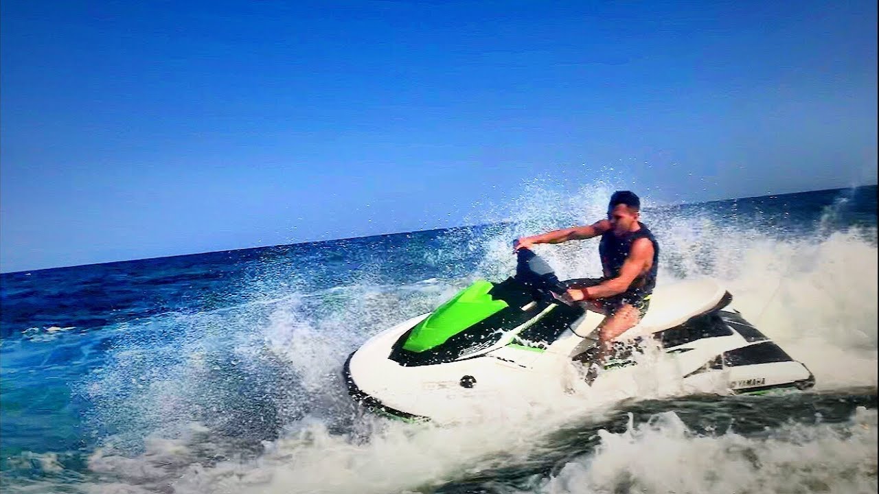 Jet Skiing on the Black Sea - YouTube