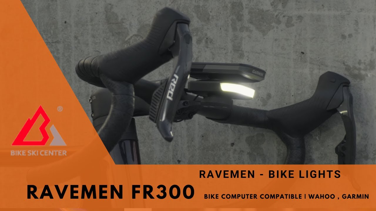 Ravemen FR 300 - Front Light - Oświetlenie pod Wahoo, Garmin - YouTube