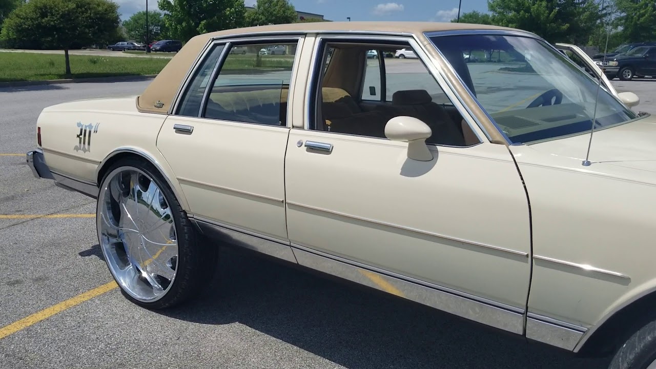 85 caprice sitting on 30" beating 4 15" L7 - YouTube