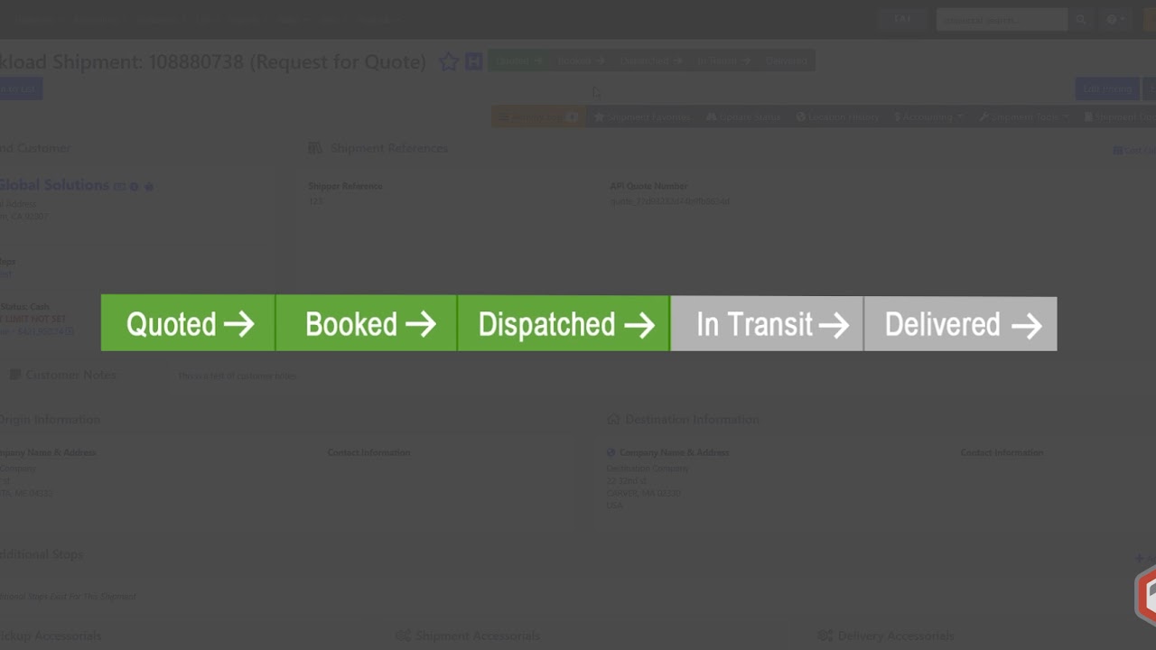 Tai TMS and Loadsmart Integration Demo - YouTube