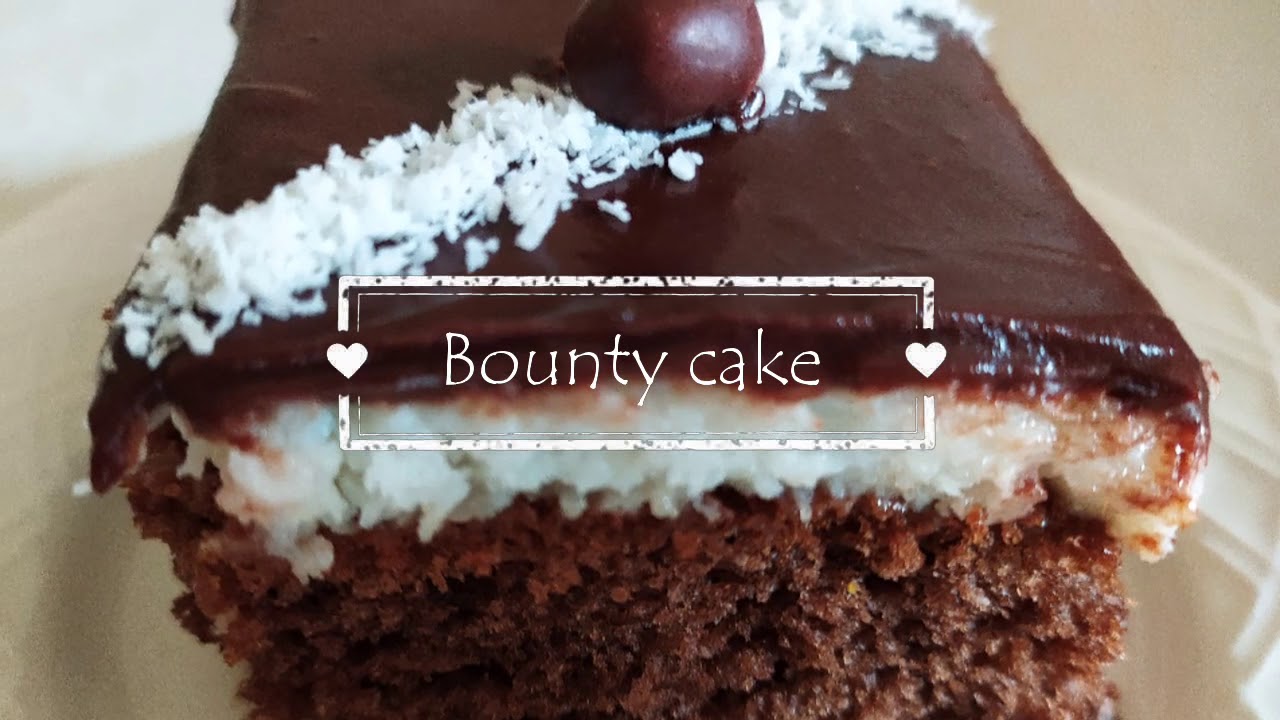 " Bounty cake" ⁦ ️⁩ - YouTube