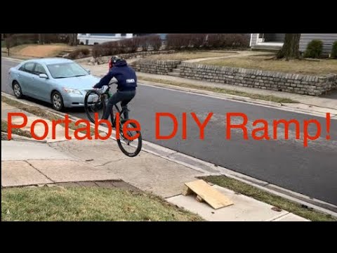 Portable DIY MTB Ramp - YouTube