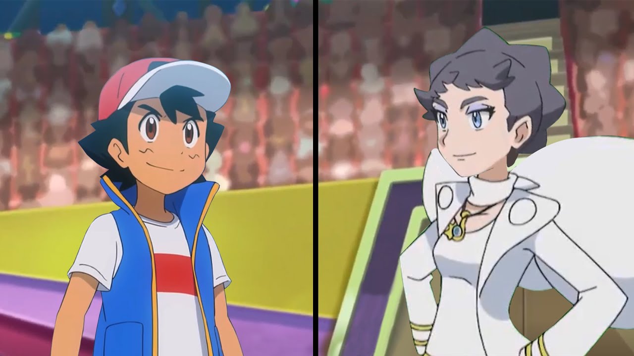 Pokemon Characters Battle: Galar Ash Vs Diantha (Kalos Reunion) - YouTube