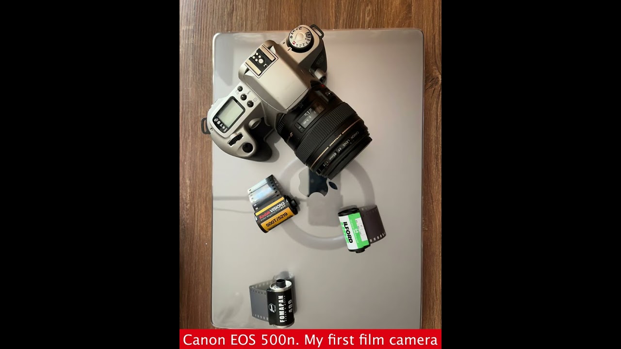 Canon EOS 500n. My first film camera.