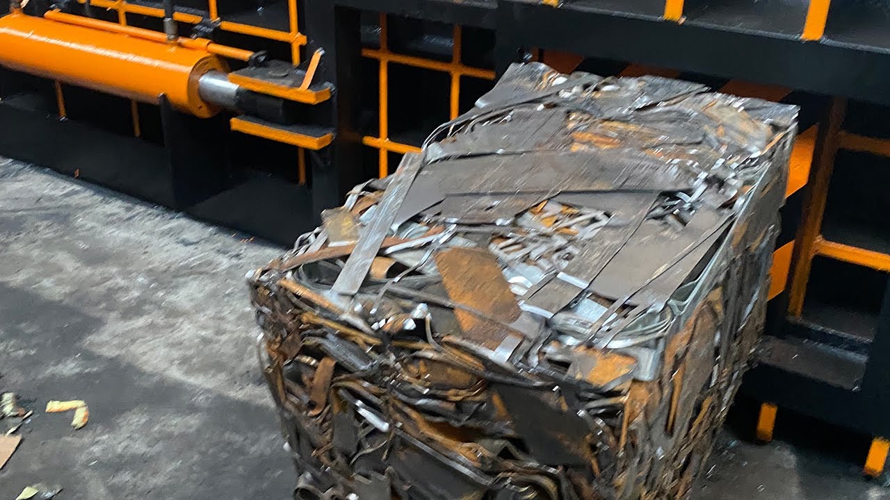 aluminium tin press machine - YouTube