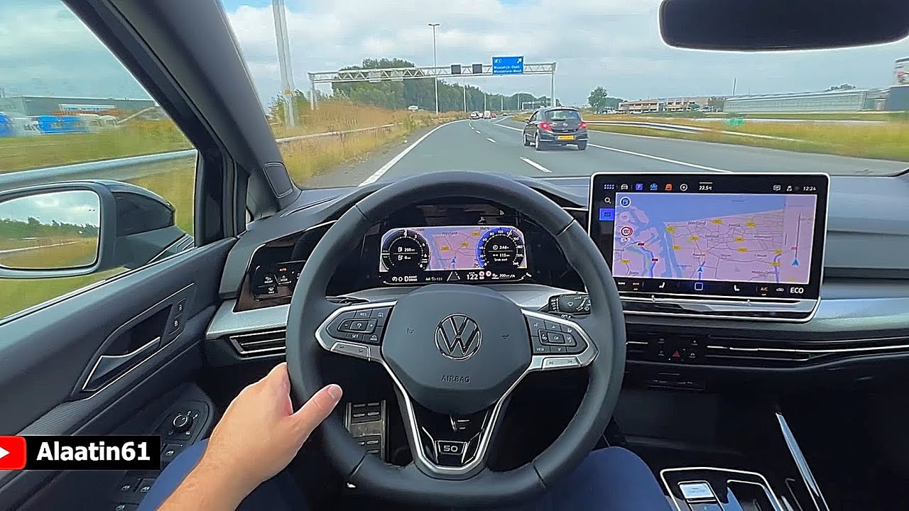 THE VOLKSWAGEN GOLF 8.5 FACELIFT 2025 TEST DRIVE - YouTube