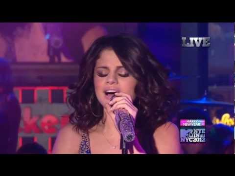 Selena Gomez - Hit The Lights / Love You Like A Love Song (MTV NYE 2011)