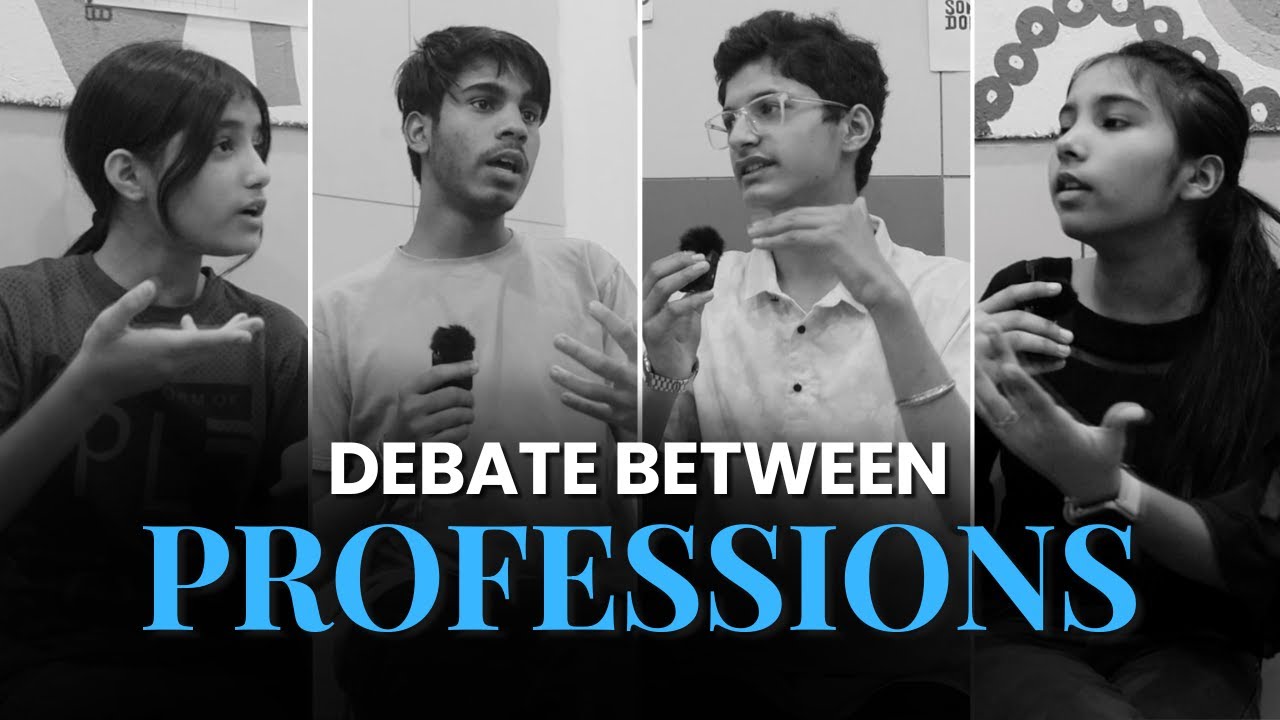 The Thrilling Debate Among Professions | Debate | Point Of View ...