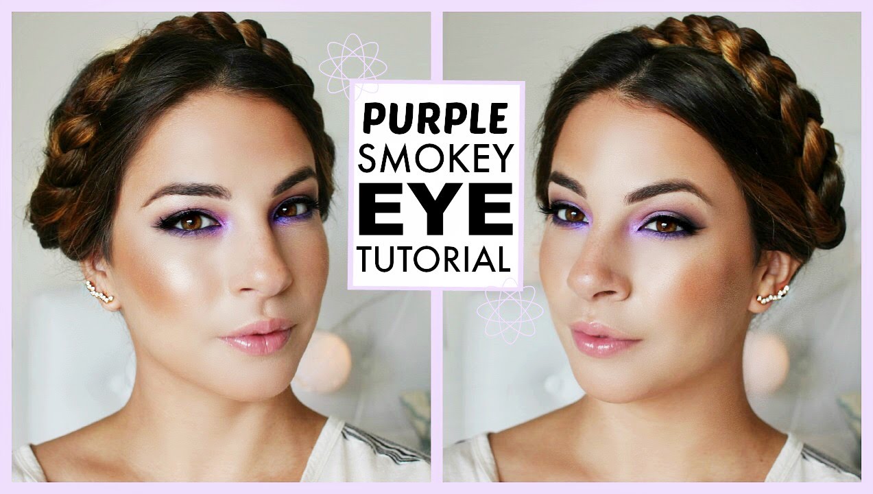 Purple Eye Makeup Tutorial Youtube