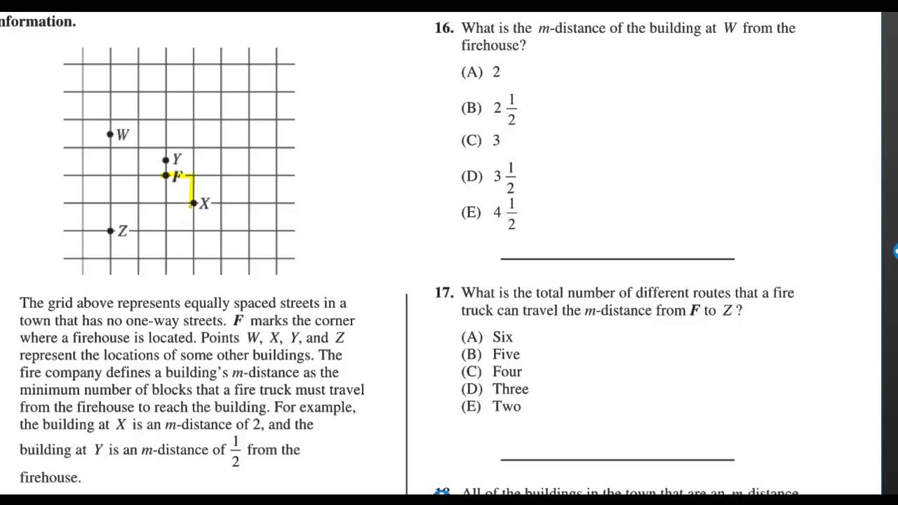 #16 Official SAT Practice Test 2012-13 = 2014-15 - YouTube