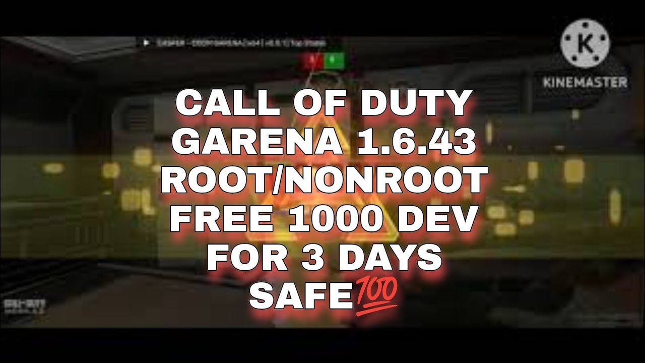 CASPER MOD CALL OF DUTY GARENA 1.6.43 NEW KEY - YouTube