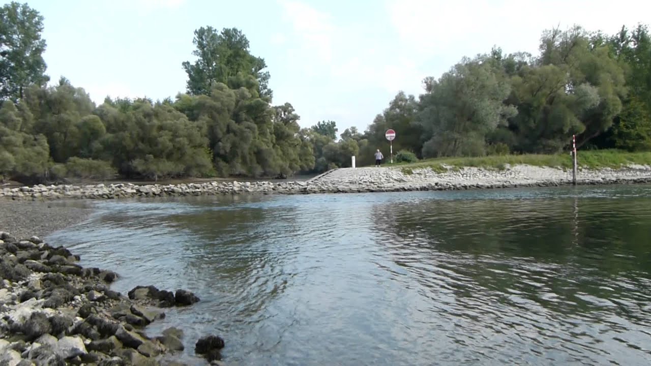 Rhein bei Plittersdorf / Rastatt / 6.9.2013 - YouTube