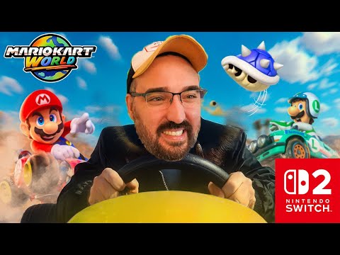 TÜRKİYE’DE İLK! Nintendo Switch 2 ile 4K Mario Kart World Oynanış – Nintendo Switch 2 ile İlk Bakış!