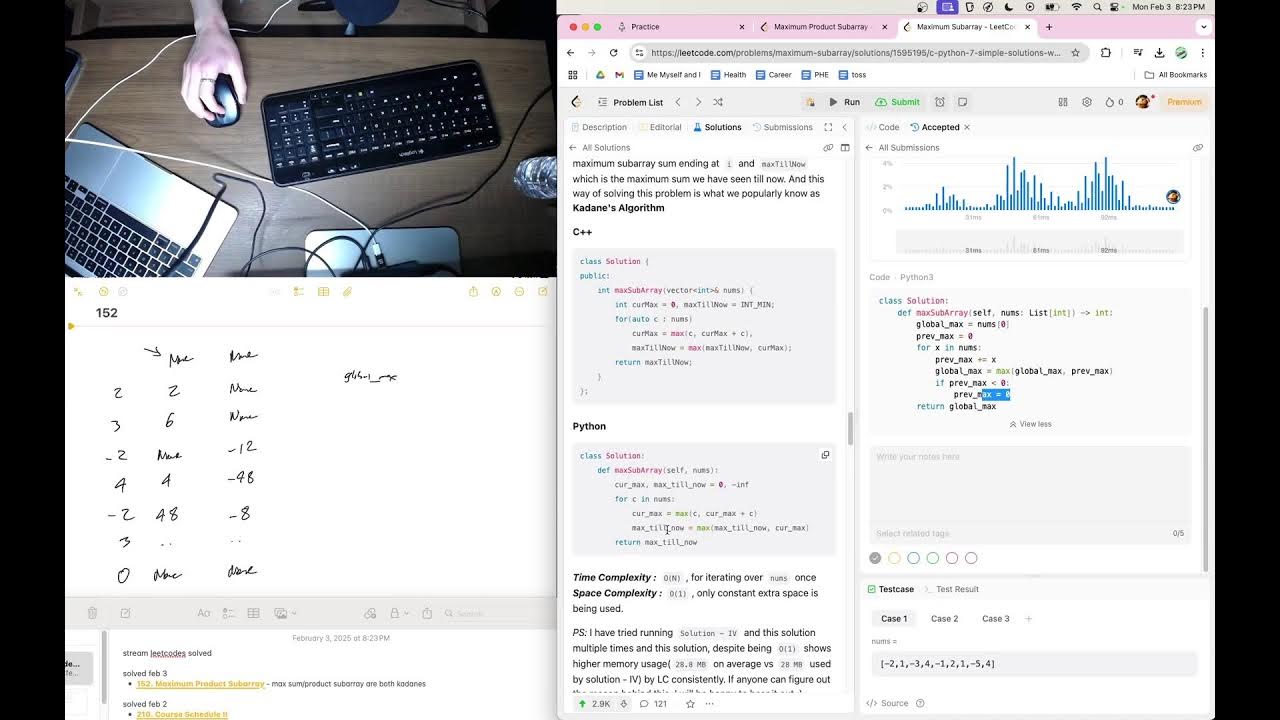 leetcode + chill, come say hi! :) - YouTube
